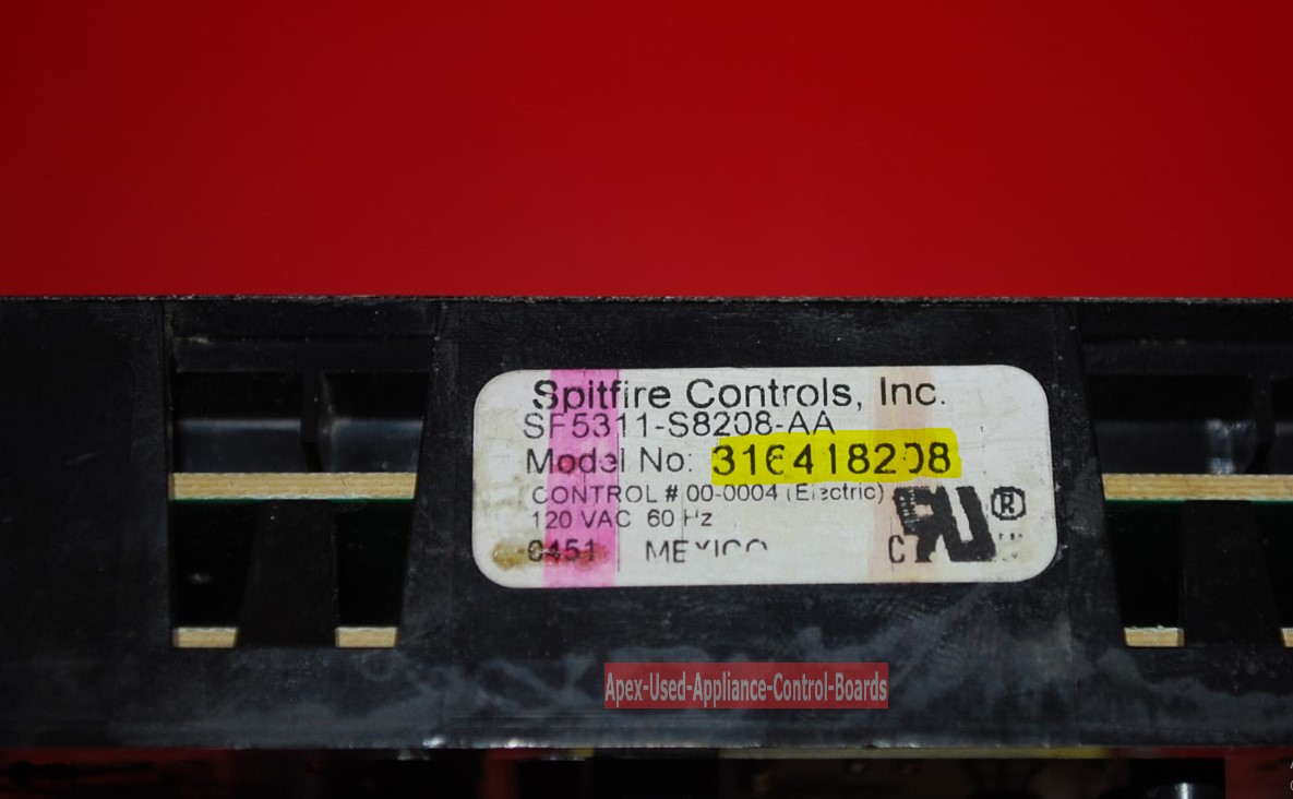 Part # 316418208 - $49 Frigidaire Oven Control Board (used, overlay ...