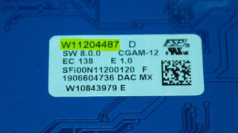 Part # W11536794 | W11204487 - $149 Whirlpool Oven Control Board (used ...