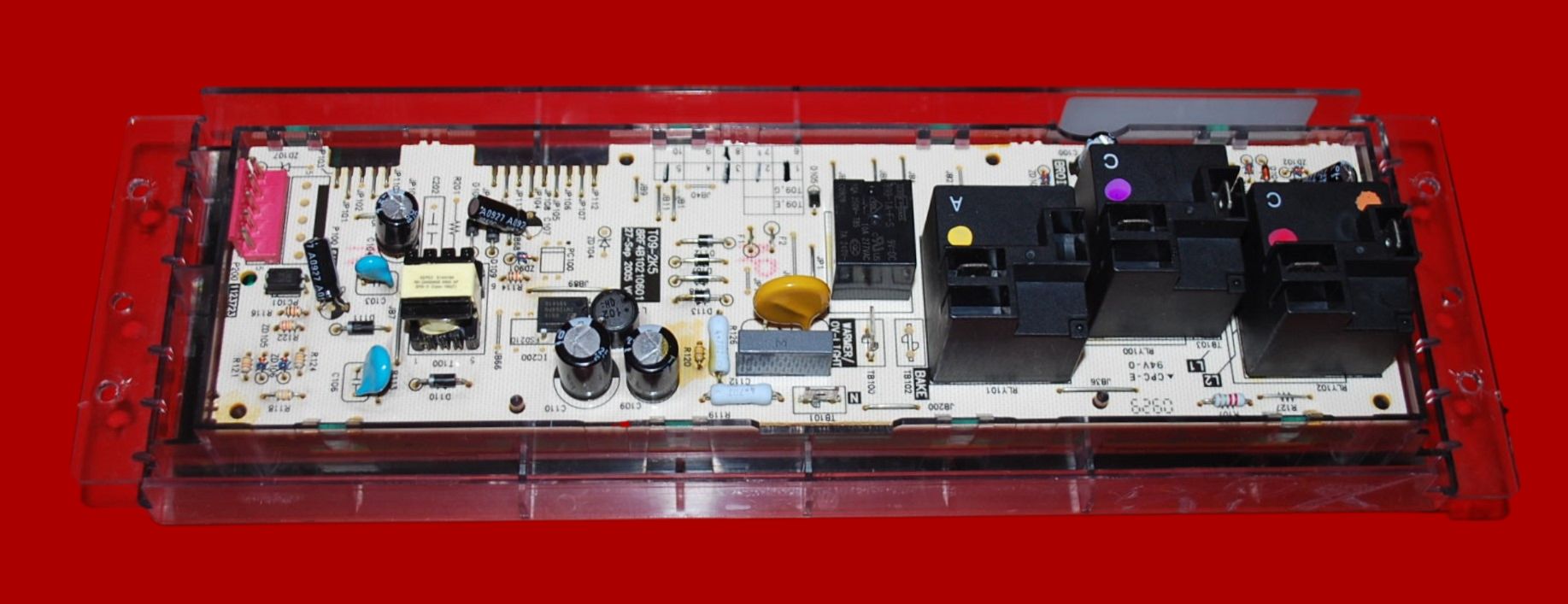 Part # WB27T11250 | 191D5975G006 | GE Oven Control Board (overlay fair ...