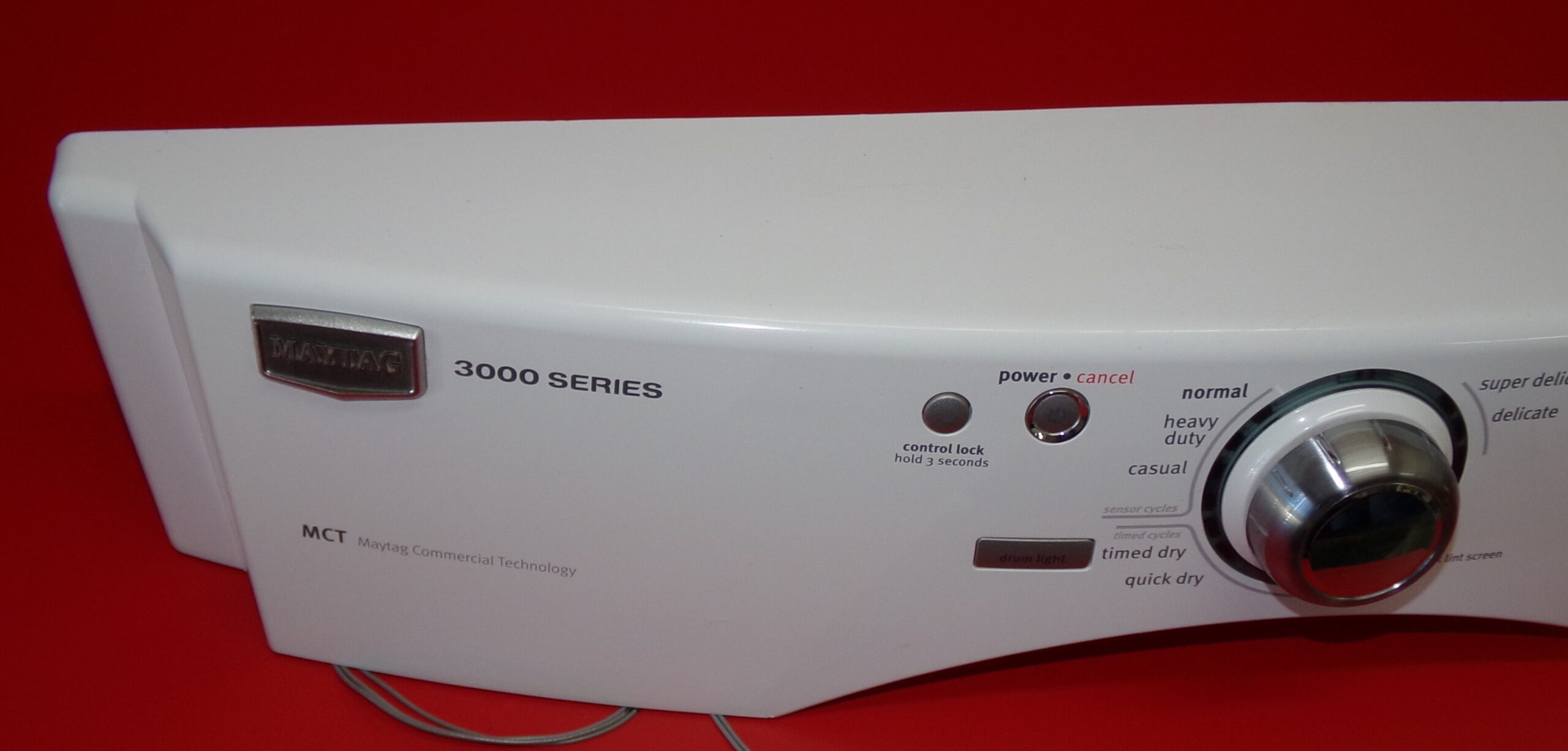 Part # W10164450, W10164609 - $145 Maytag Dryer Control Panel And User ...