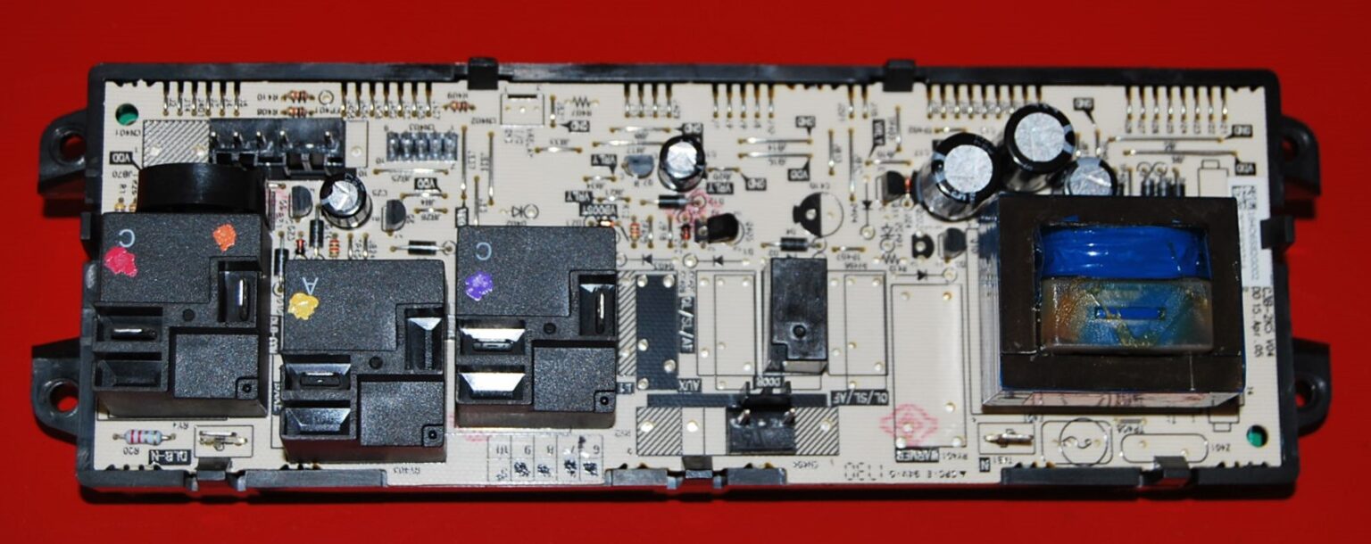 Part # 164D6582G002, WB27X27460 - $89 GE Oven Electronic Control Board ...
