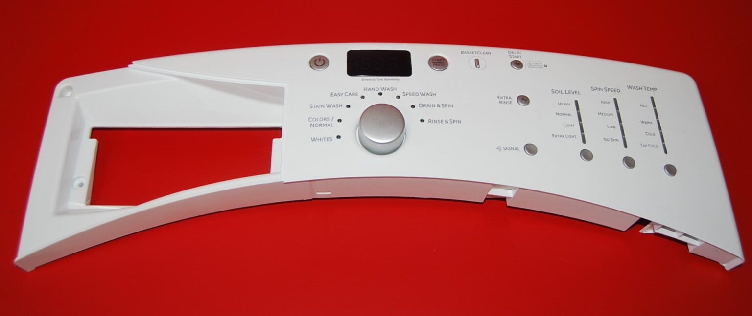Part # WH42X10778, WH12X10468 - $125 GE Front Load Washer Control Panel ...
