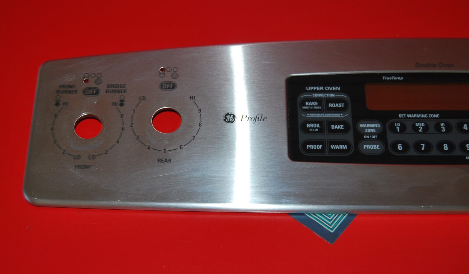Part # WB27T10699 - $199 GE Oven Touch Panel (used, Overlay Good ...