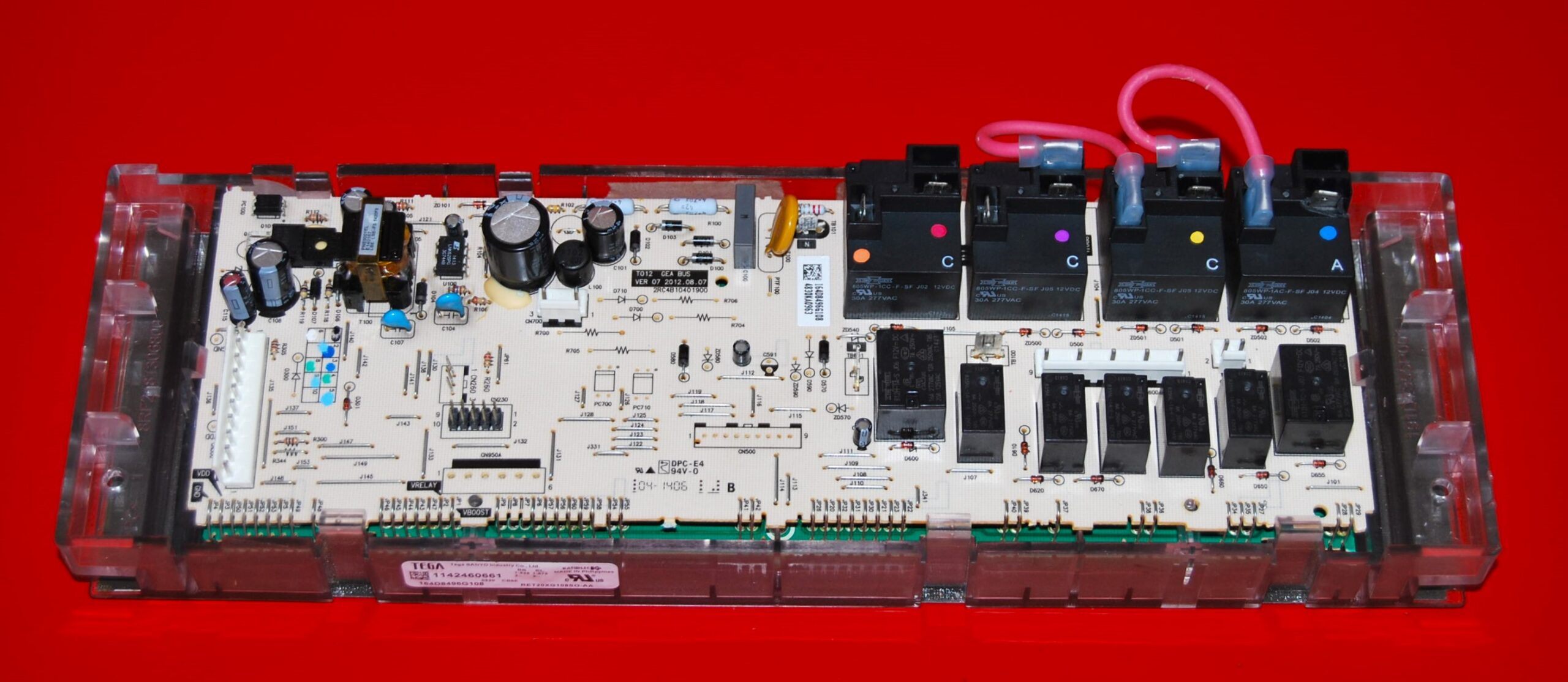Part # WB27T11489 | 164D8496G108 | GE Oven Control Board (overlay good ...