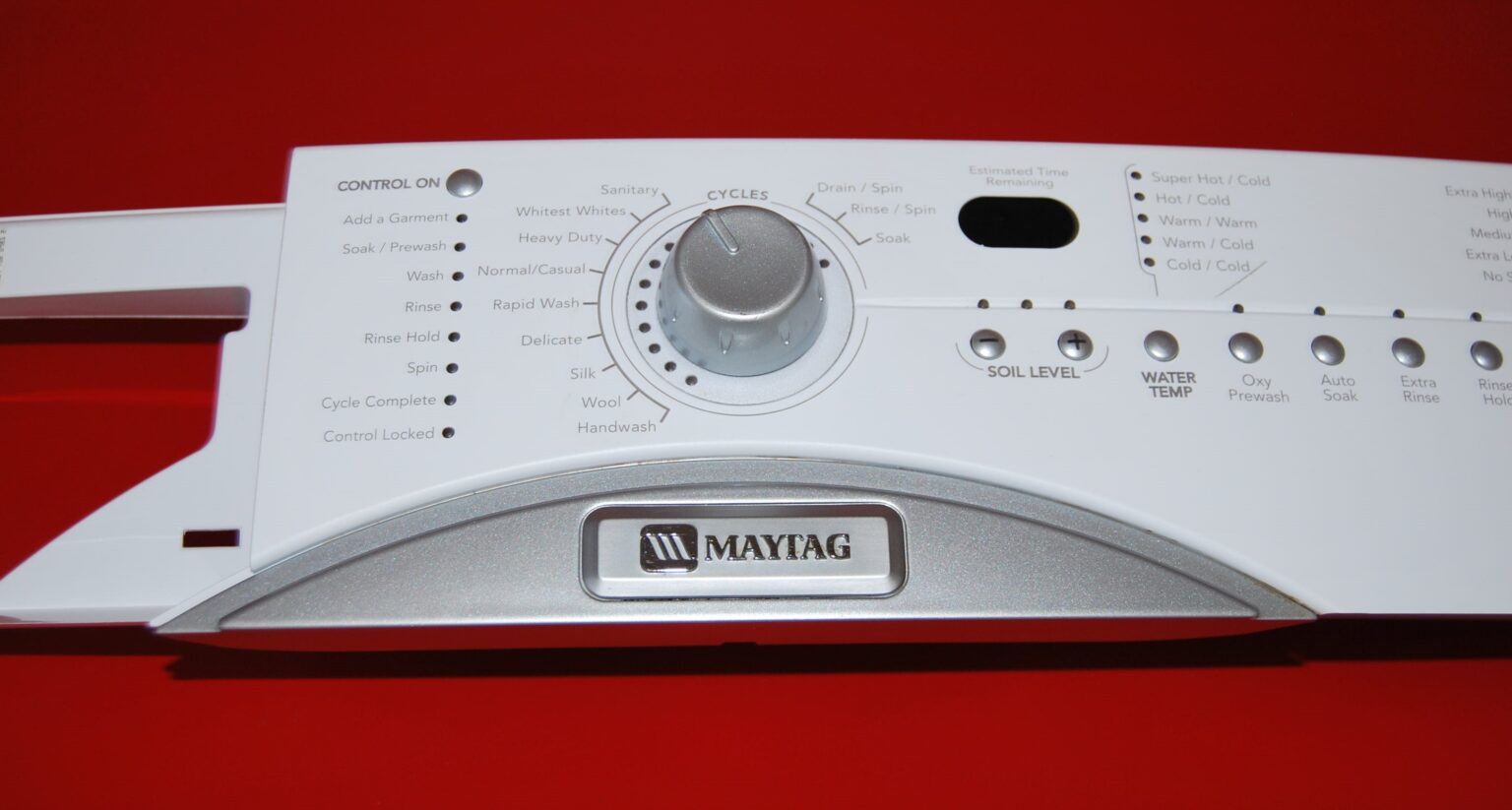 Part # W10163310 | 8182150 - $150 Maytag Front Load Washer Control ...