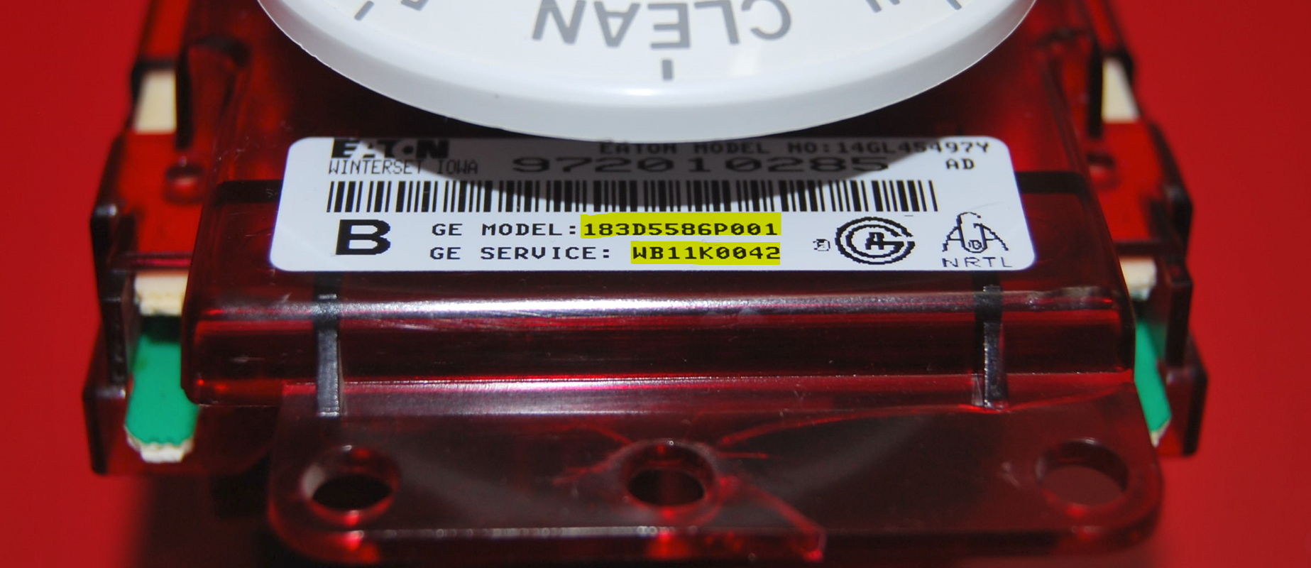 Part # WB11K0042 | 183D5586P001 GE Gas Oven Control Board (overlay very ...