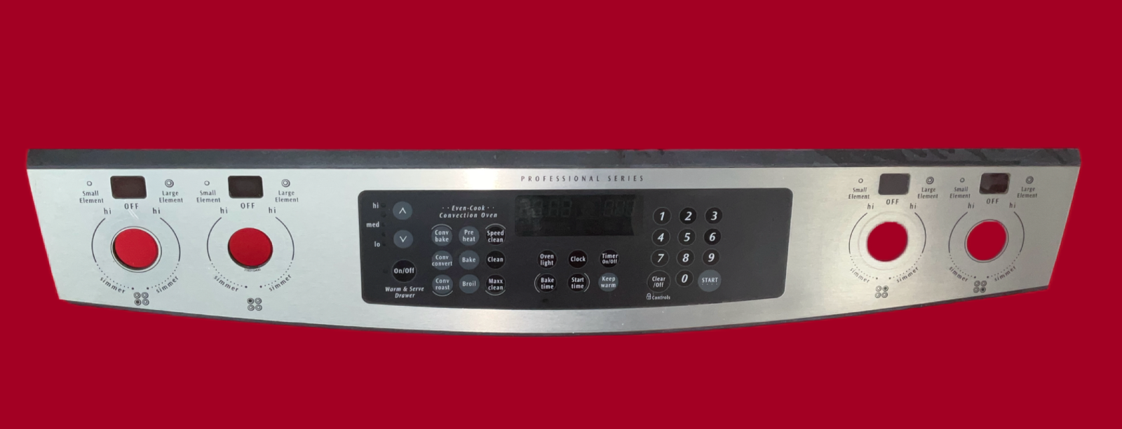 Part # 318313825 | 316418735 - $239 Frigidaire Oven Control Panel And ...