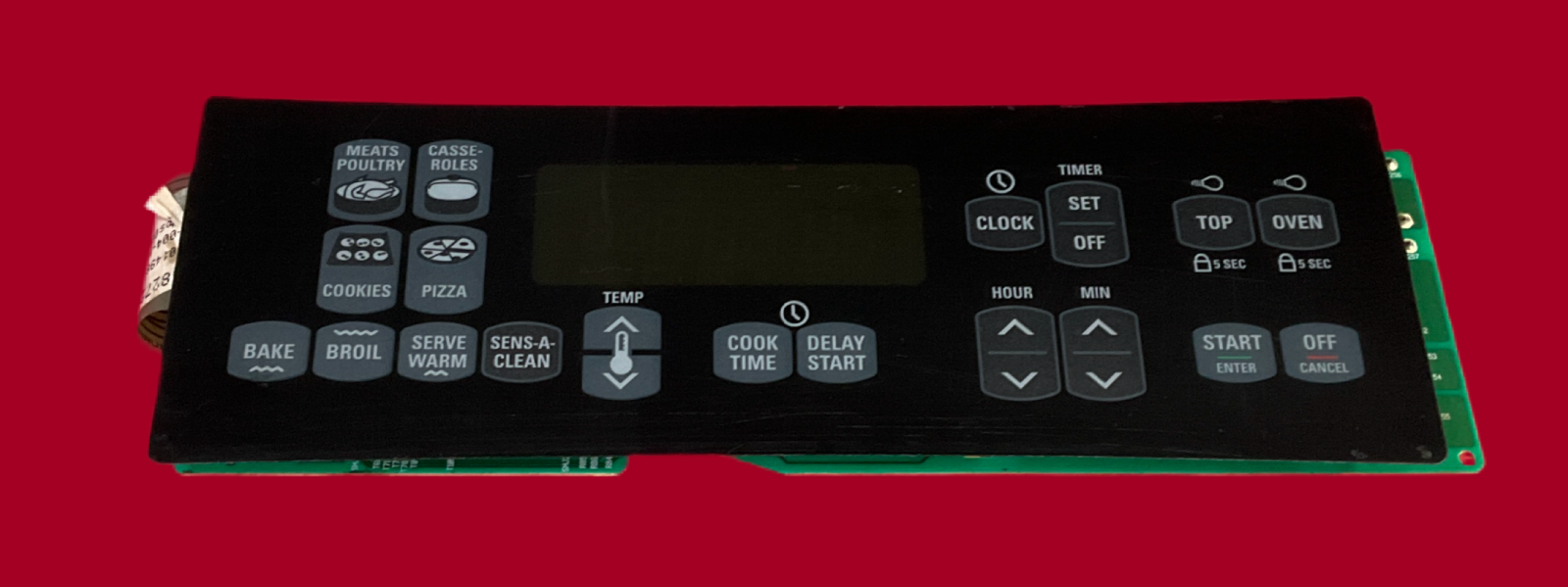 Part # 8523665 - $129 Kenmore Oven Control Board (used, overlay fair ...