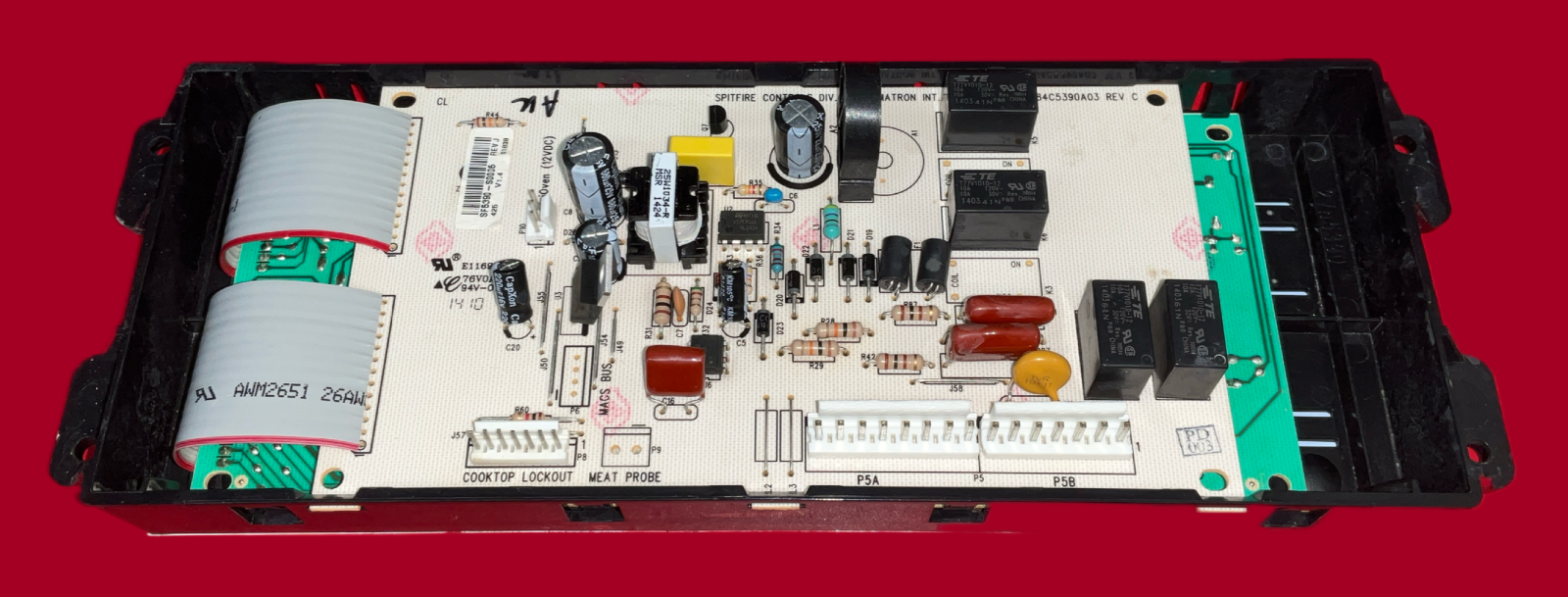 Part # 316630005 - $109 Kenmore Gas Oven Control Board (used, overlay ...
