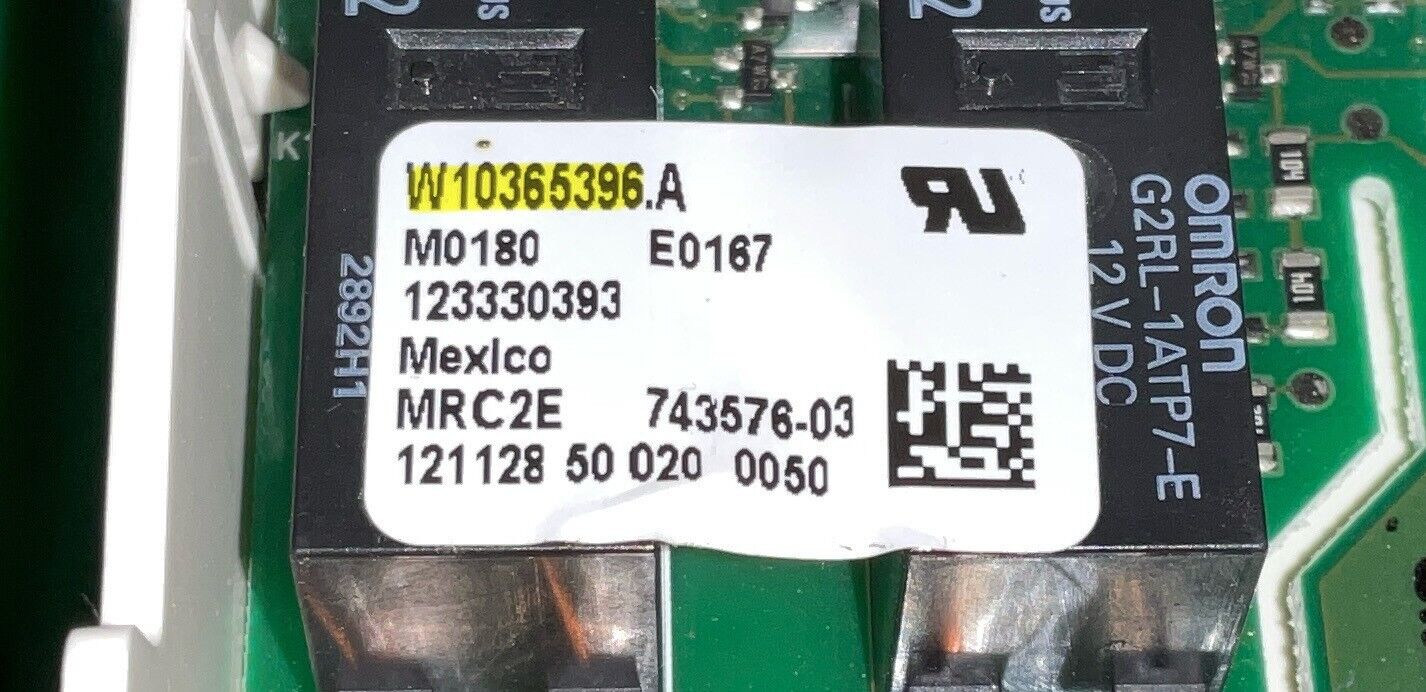 Part # W10295110 | W10365396 KitchenAid Oven Control Board And Control ...