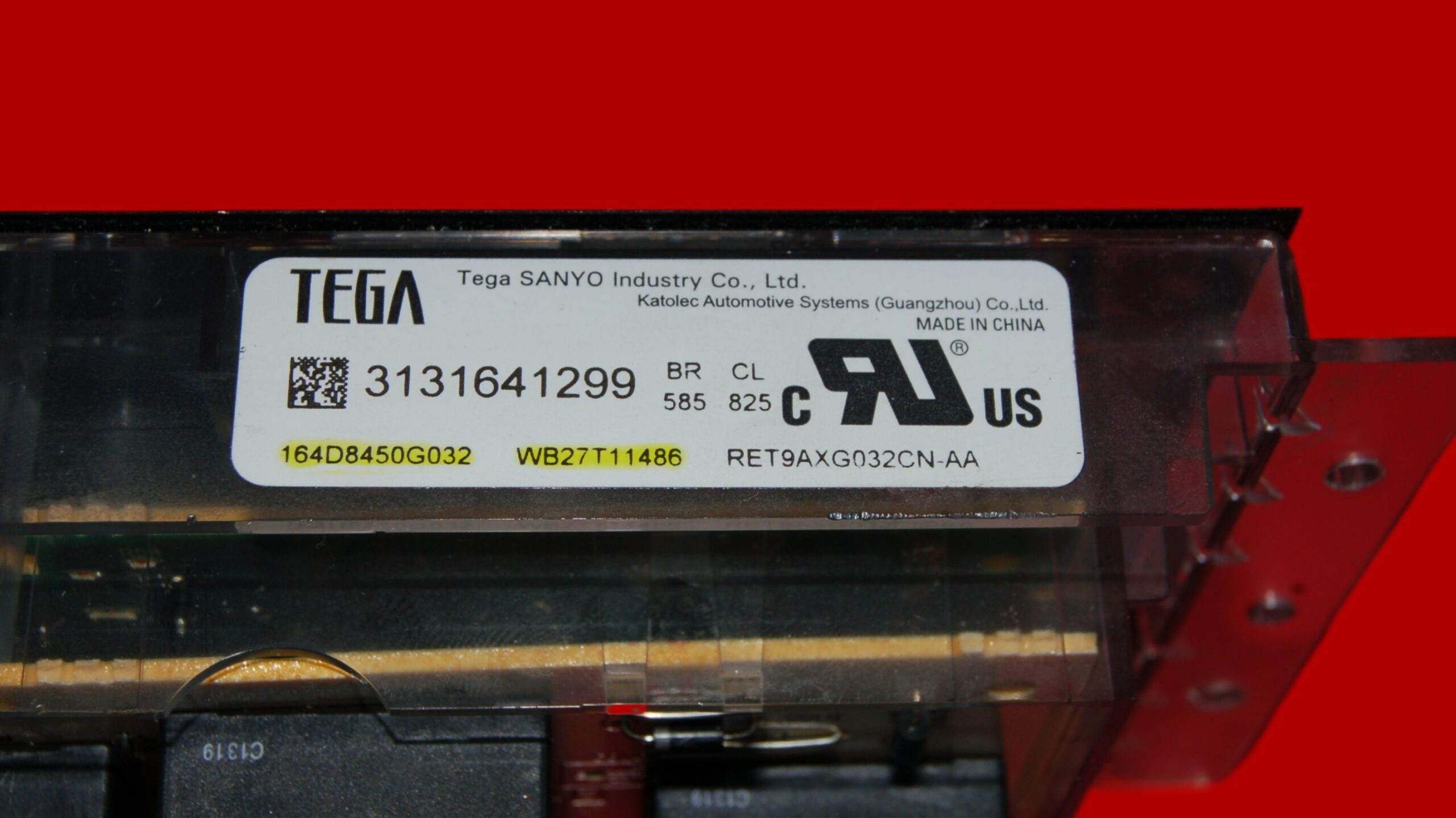 Part # 164D8450G032 | WB27T11486 | GE Oven Control Board (overlay good ...